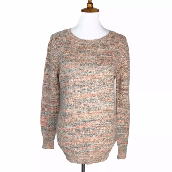 Frenchi | Sweaters | Frenchi Sweater Multicolor Fuzzy Metallic Sz M ...